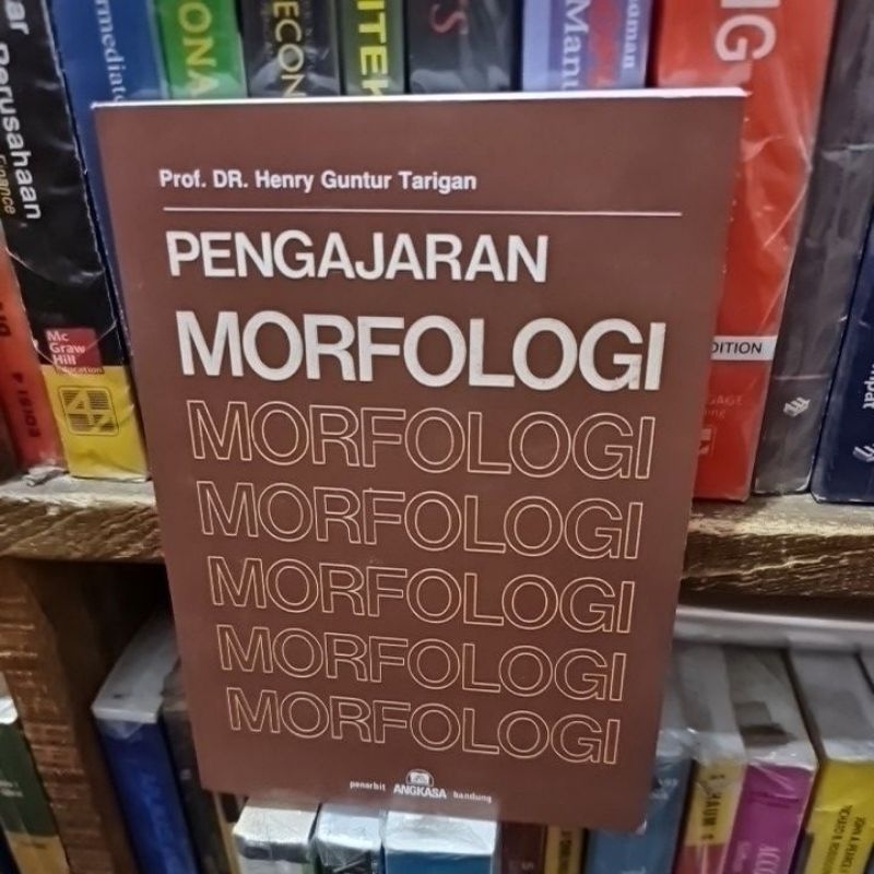 Jual Pengajaran Morfologi by Prof Dr Henry Guntur Tarigan | Shopee ...