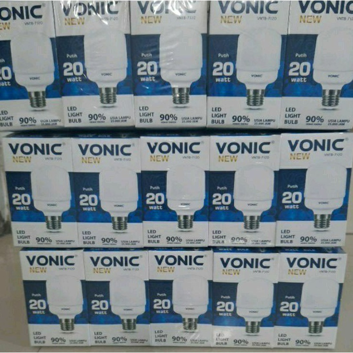 Jual Paket Lampu Led 20 Watt ( 10 Pcs ) Vonic Hemat Energi | Shopee Indonesia