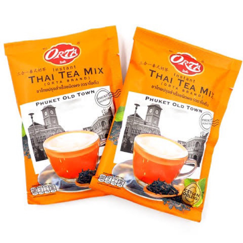 Jual Orta Thai Tea Mix Old Town Phuket Oldtown Thaitea | Shopee Indonesia