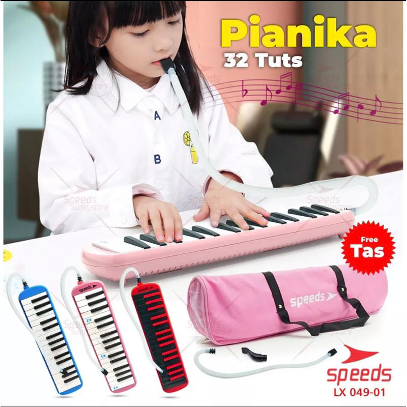 Jual SPEEDS Alat Musik Pianika Tas Set Keyboard Mainan Anak 049-1 ...