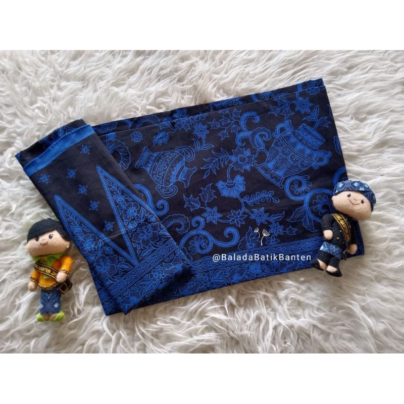Jual Kain Batik Baduy Banten Motif Gerabah Biru | Shopee Indonesia