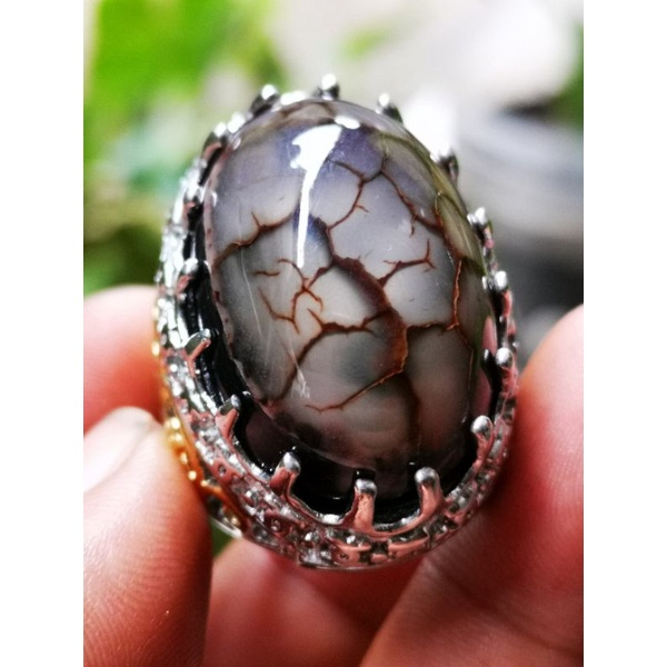 Jual Batu akik asli sulaiman sisik naga jumbo | Shopee Indonesia