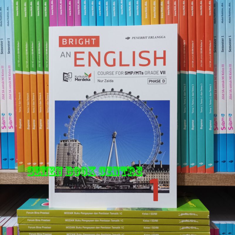 Jual Buku Bright An English Kelas 1/VII 7 SMP Erlangga Kurikulum Merdeka | Shopee Indonesia