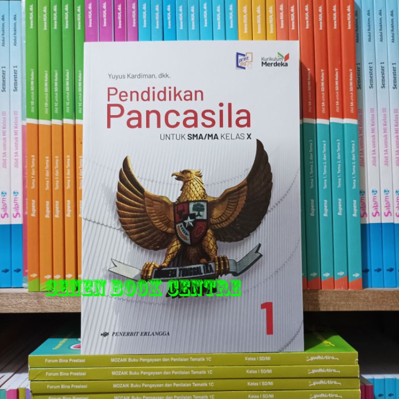 Jual Buku Pendidikan Pancasila Kelas 1/X 10 SMA Erlangga Kurikulum Merdeka | Shopee Indonesia