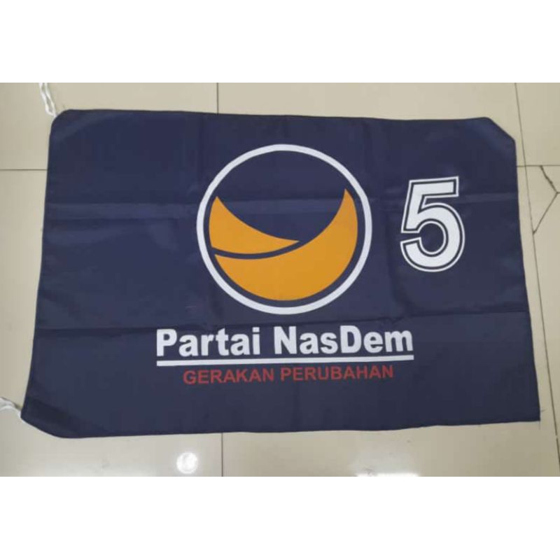 Jual Bendera Partai Nasdem Ukuran 2x3 Shopee Indonesia