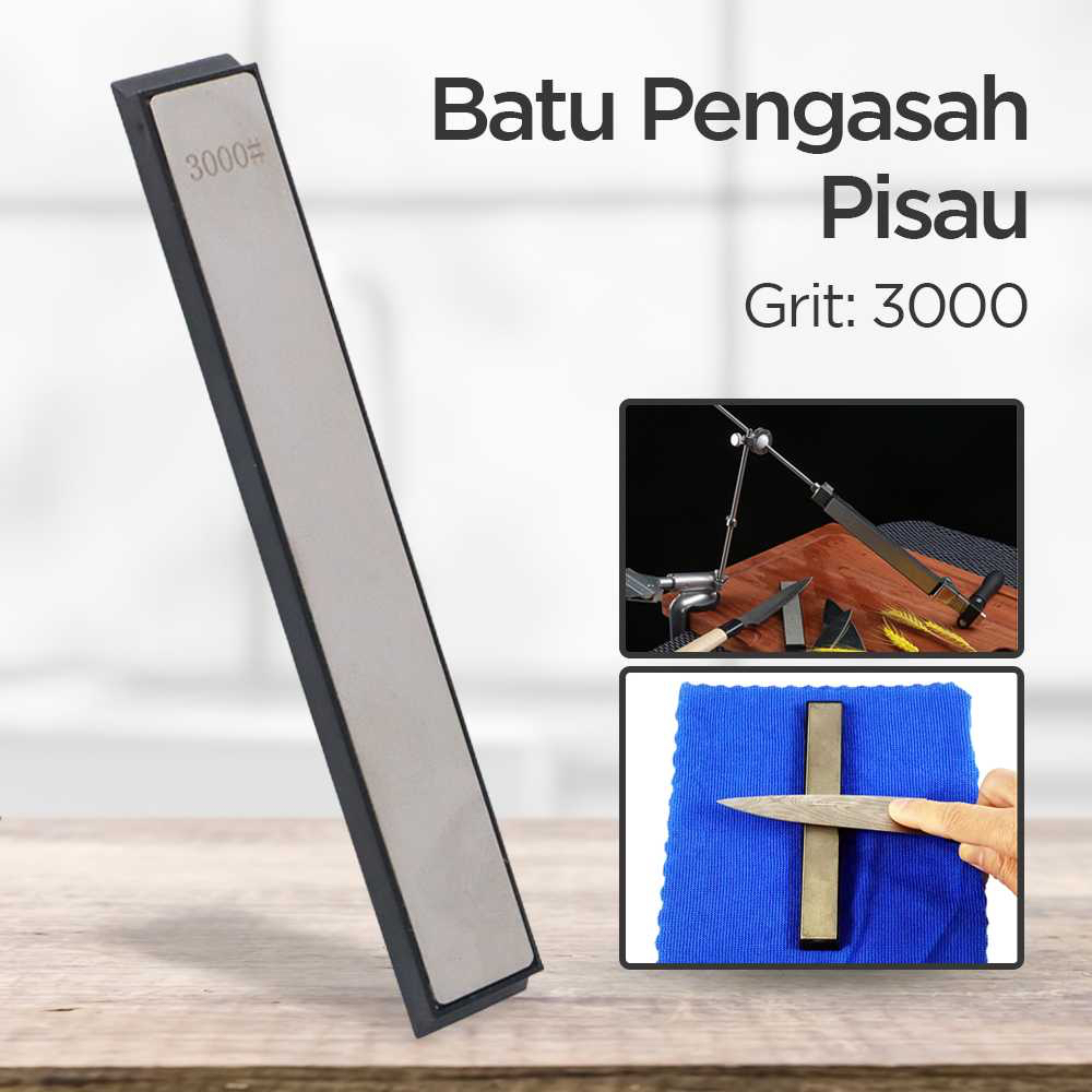Jual Batu Pengasah Pisau Whetstone Polished Knife Sharpening 3000 - MY ...