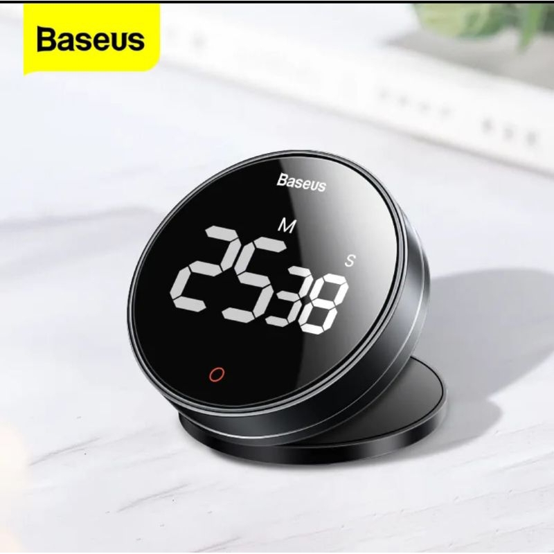 Jual Baseus Timer ORI 100% Heyo PRO Rotation Digital Kitchen Timer ...