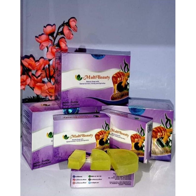 Jual Multibeauty soap (1box isi sabun 5pcs) | Shopee Indonesia
