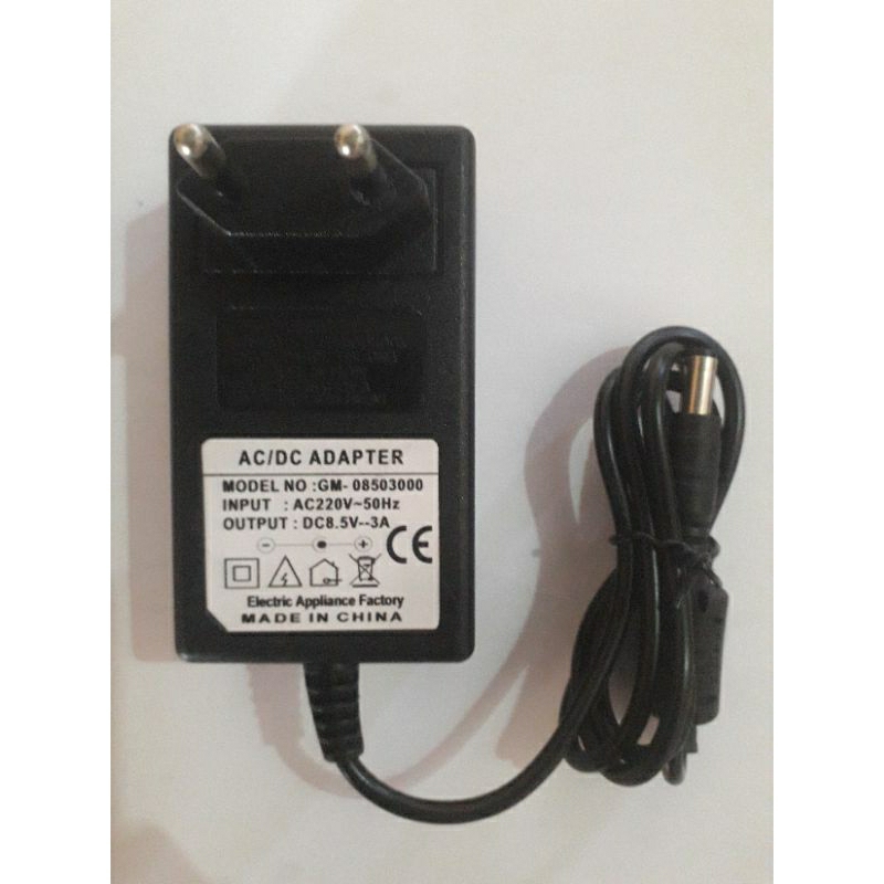 Jual Adaptor cargher thermal receipt printer Gp-58mb 8,5v 3a | Shopee ...