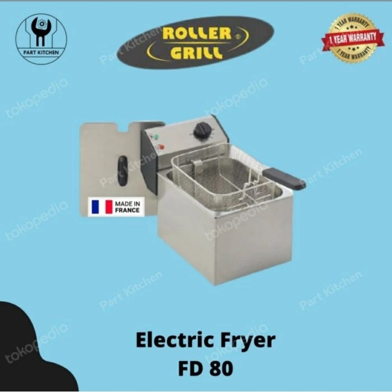 Jual ROLLER GRILL FD 80 / FRYER LISTRIK PORTABLE | Shopee Indonesia