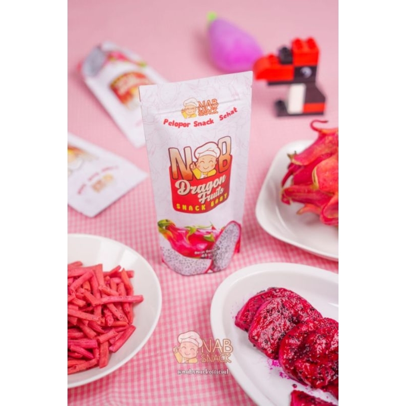 Jual NAB SNACK BUAH NAGA (CEMILAN ANAK SEHAT - NO MSG, NO PEWARNA ...