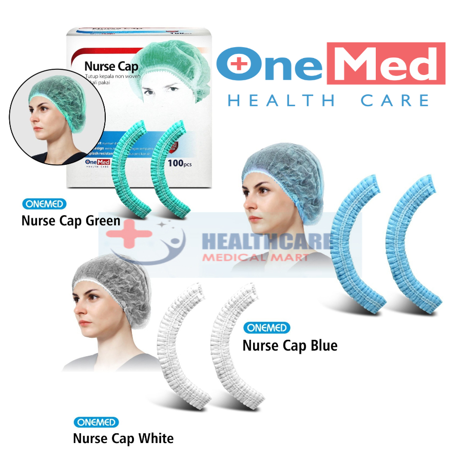 Jual Nurse Cap Onemed / Penutup Kepala Onemed | Shopee Indonesia
