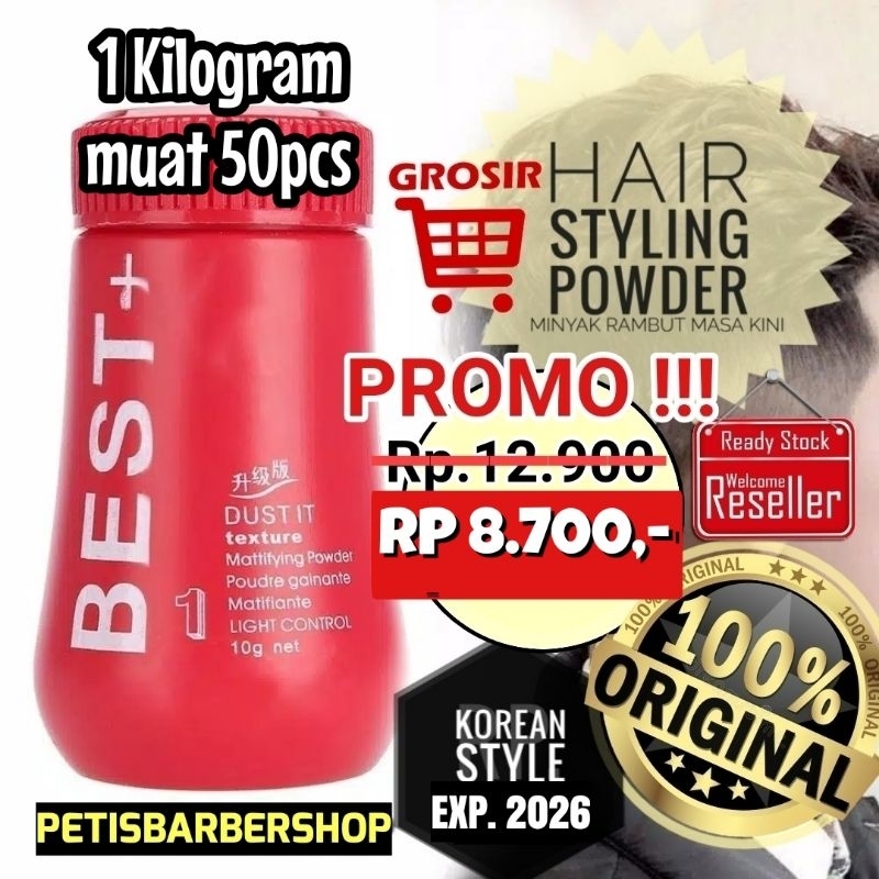 Jual Hair Powder Best+ / Hair Styling Powder Best+ | Shopee Indonesia
