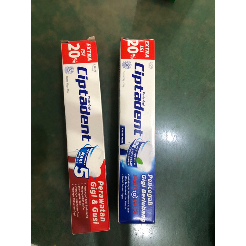 Jual CIPTADENT 75 Gr Tanggung Pasta Gigi | Shopee Indonesia