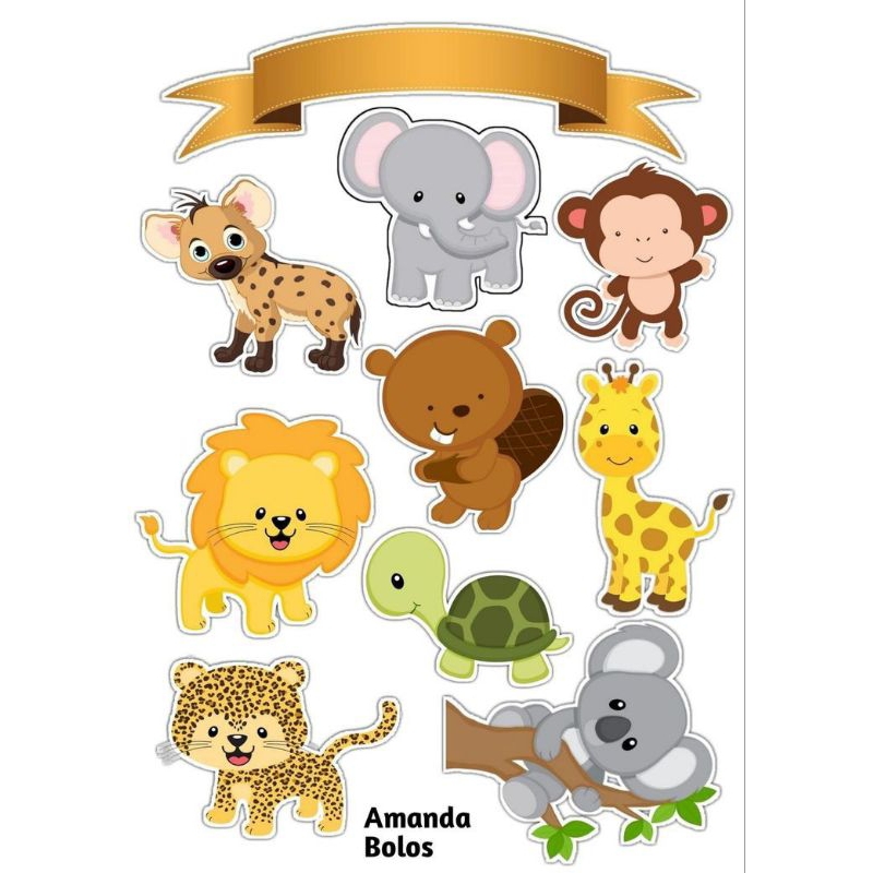 Jual TOPPER ANIMAL / SAFARI / TOPPER HEWAN / TOPPER ZOO | Shopee Indonesia