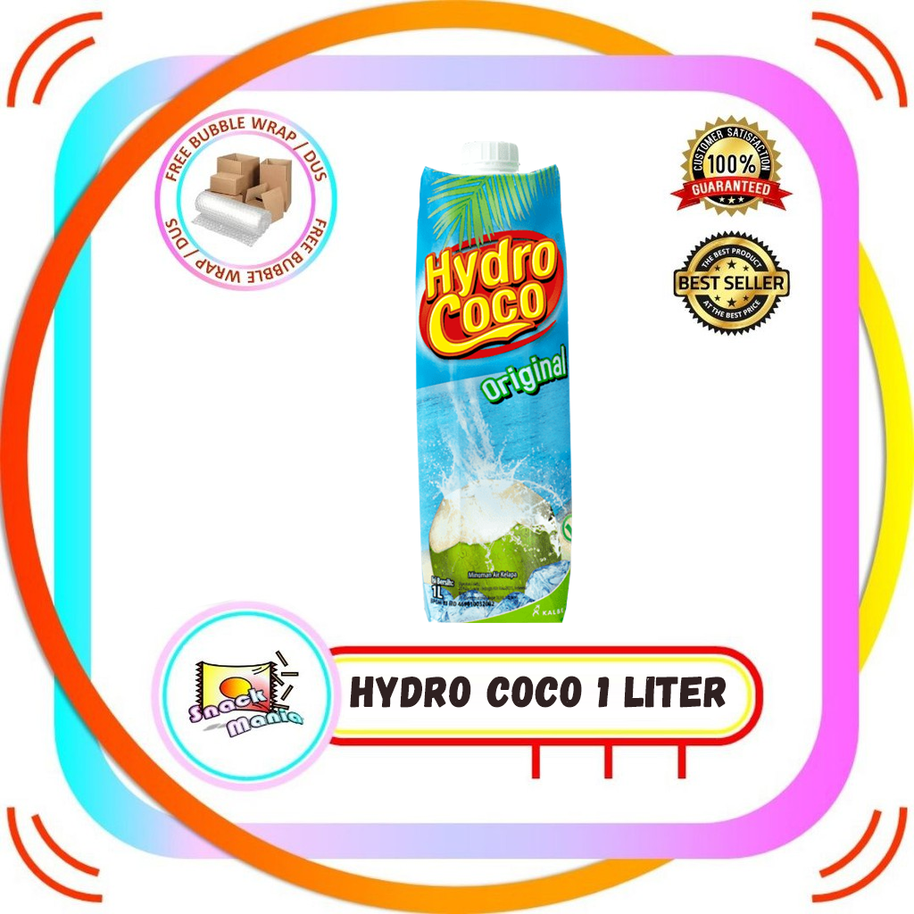 Jual Hydro Coco Air Kelapa 1 liter Hydrococo coconut water | Shopee ...