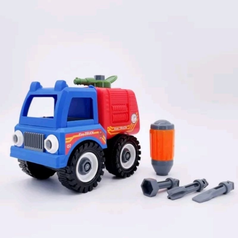 Jual EMCO MIGHTY MACHINES BUILDABLES WATER CANNON / MAINAN MOBIL ...
