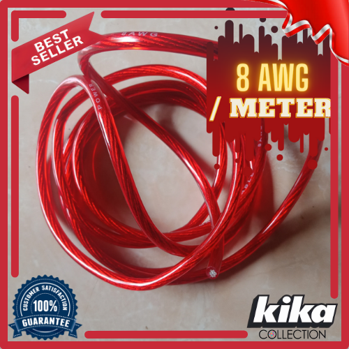 Jual Kabel 8 AWG Kabel Audio Per Meter Kabel 8AWG | Shopee Indonesia