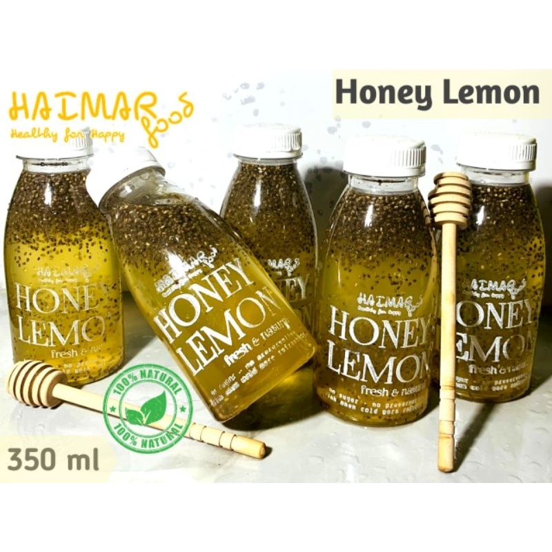 Jual Lemon Madu Chiaseed - Honey Lemon Chiaseed - Paket Detox 350 ml ...