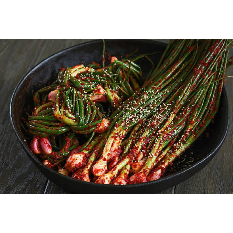 Jual kimchi lokio / daun bawang batak 400gr | Shopee Indonesia