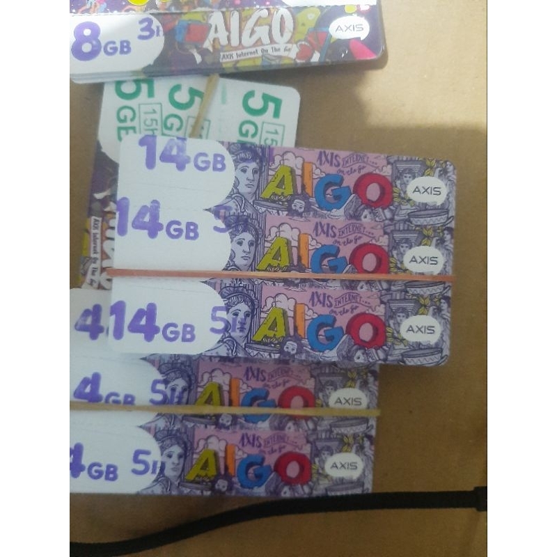 Jual Voucher kuota / Paket data Axis Aigo mini dan Bronet untuk ...