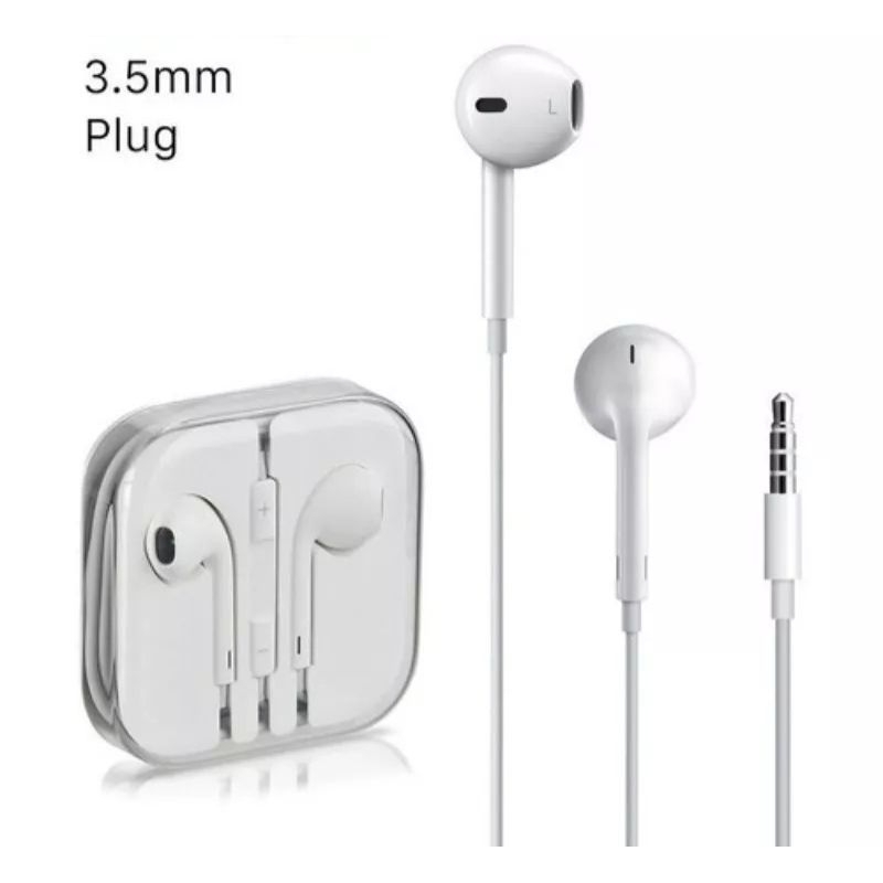 Jual headset android / earphone iphone / handsfree | Shopee Indonesia