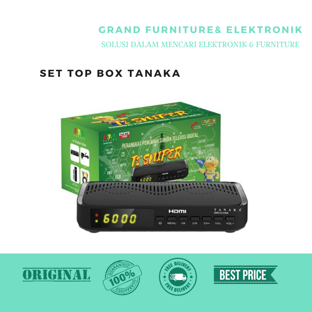 Jual SET TOP BOX TANAKA -FREE SETTING TINGGAL PAKAI | Shopee Indonesia