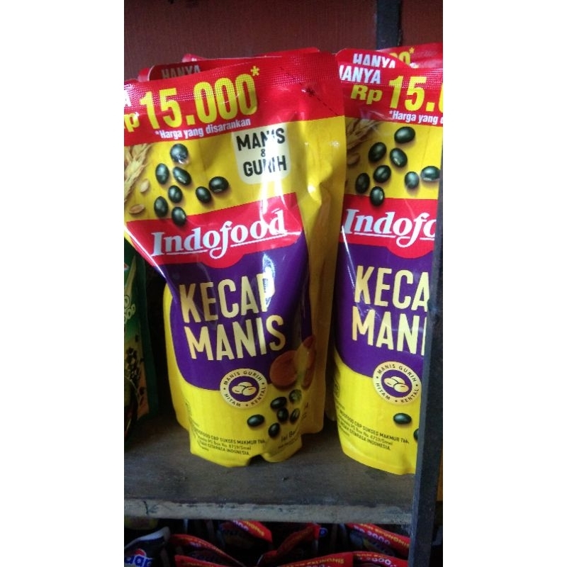 Jual kecap indofood 520ml gratis 1 indomie goreng | Shopee Indonesia