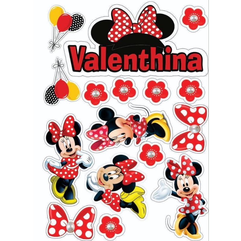 Jual TOPPER MINNIE MOUSE MERAH | Shopee Indonesia