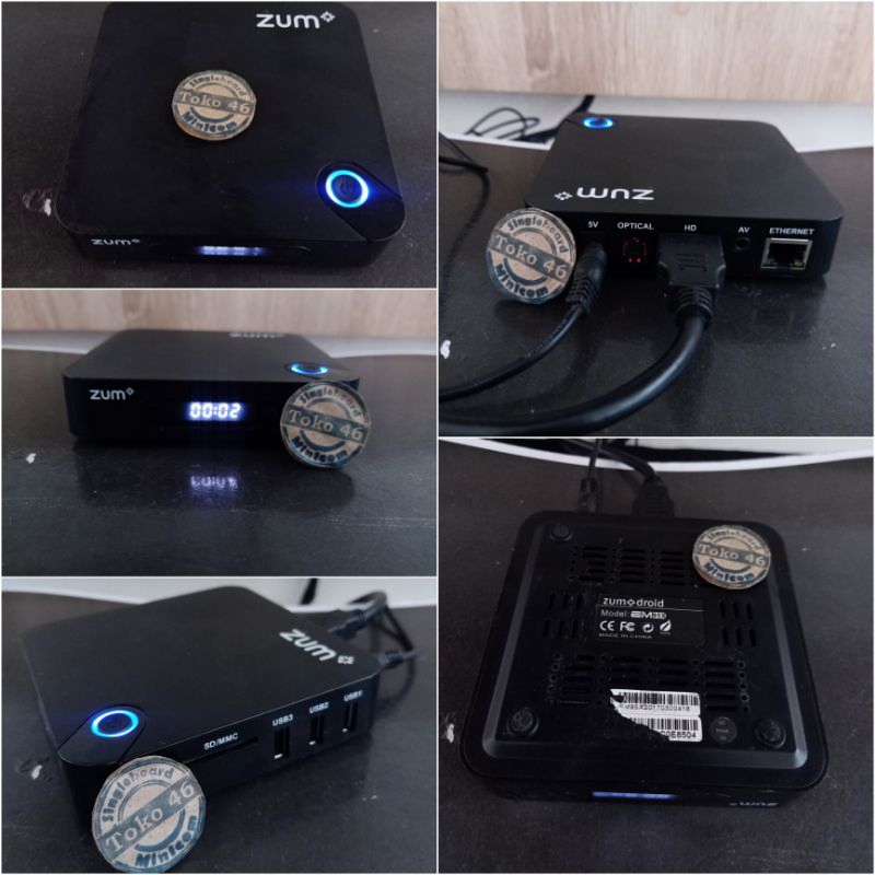 Jual STB Set Top Box ZUM Droid EM95X Mini 4K TV Box Like B860H B760H ...