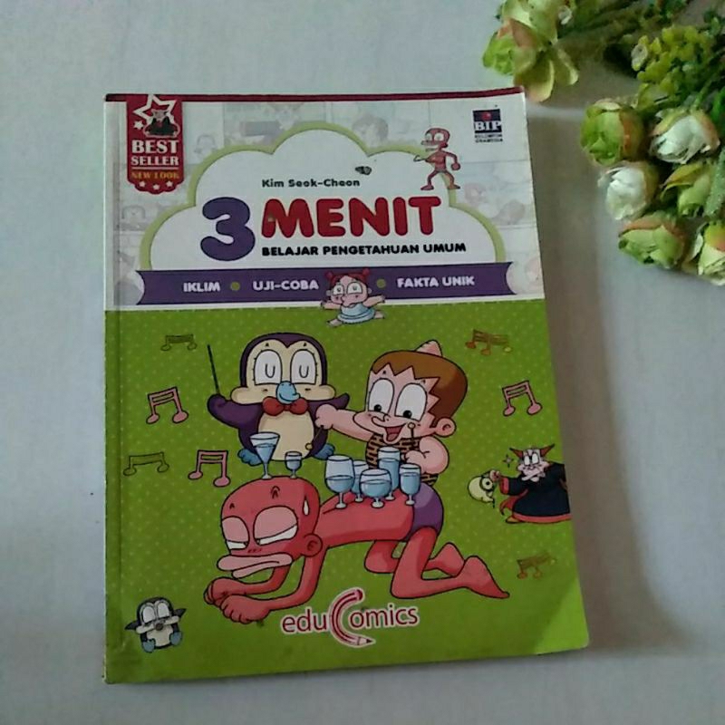 Jual educomic science comic komik sains 3 menit belajar pengetahuan ...