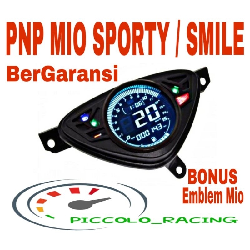 Jual Speedometer Mio Digital Spidometer Mio Sporty / Mio Smile Piccolo ...