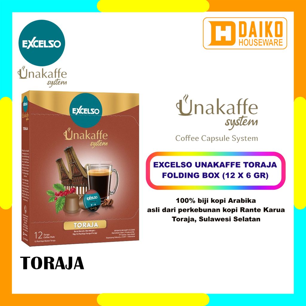 Jual Capsule Coffee Excelso Unakaffe Toraja - Kopi Kapsul by Kapal Api ...