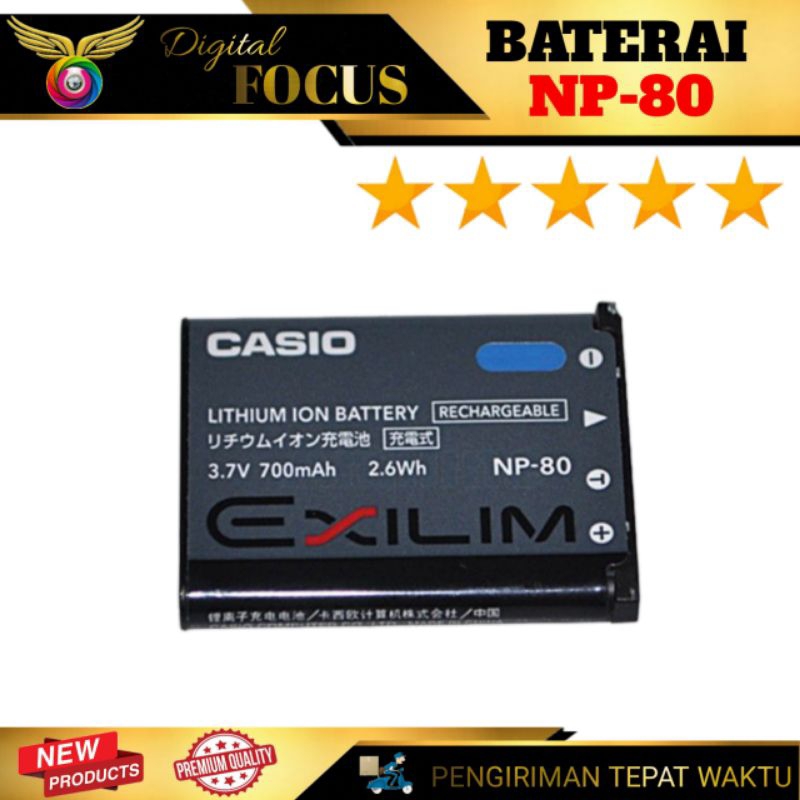 Jual Baterai batre NP80 NP-80 new | Shopee Indonesia
