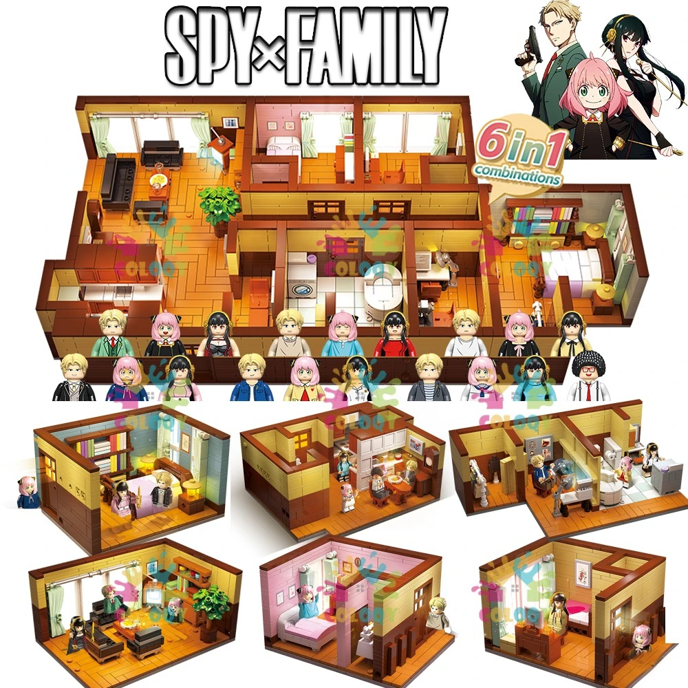 Jual Spy X Family Room Collection Loid Yor Anya Forger Anime Figure ...