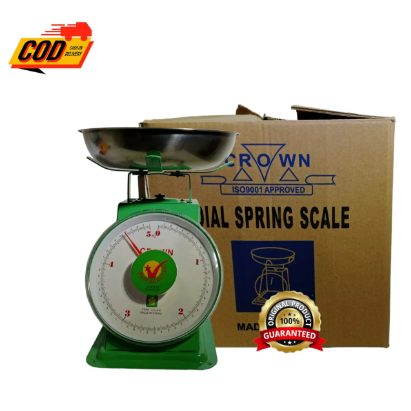 Jual Timbangan Jarum crown 5kg / Timbangan Meja Pasar Buah Sayur Daging | Shopee Indonesia