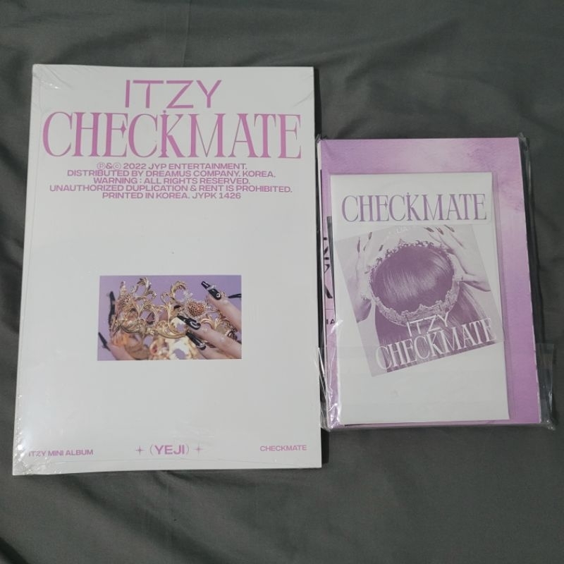 Jual ALBUM ITZY CHECKMATE STANDARD LIMITED RYUJIN YEJI | Shopee Indonesia