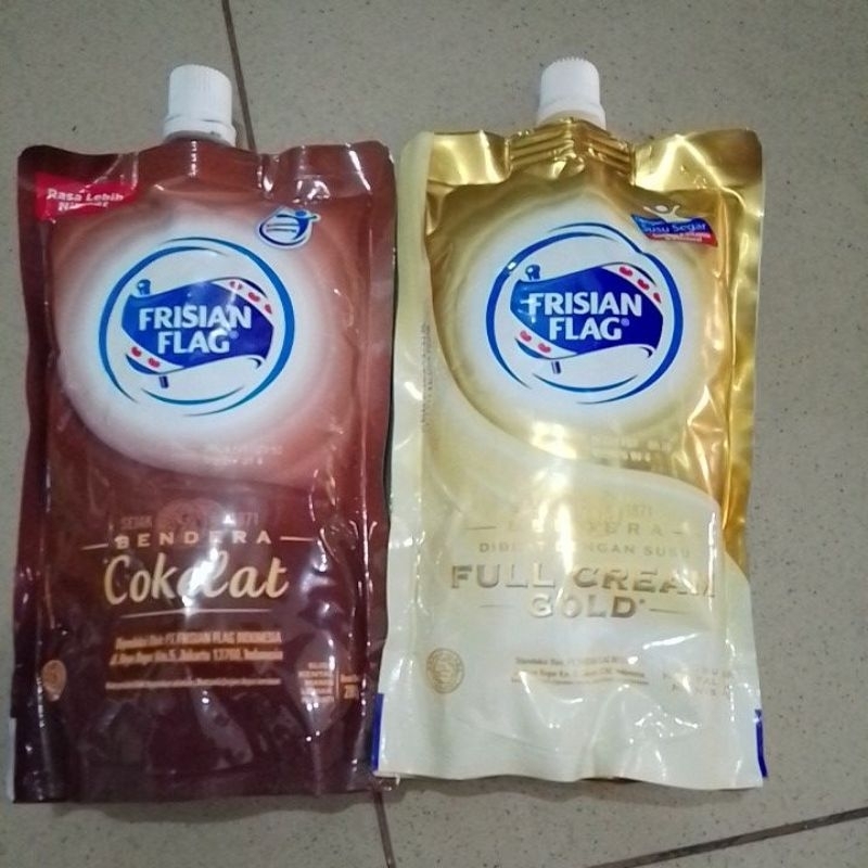 Jual FRISIAN FLAG Kental Manis / SKM Gold dan coklat Pouch 280g ...