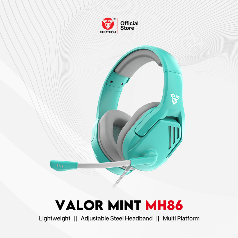 Jual Fantech MINT EDITION Valor MH86 Headset Gaming | Shopee Indonesia