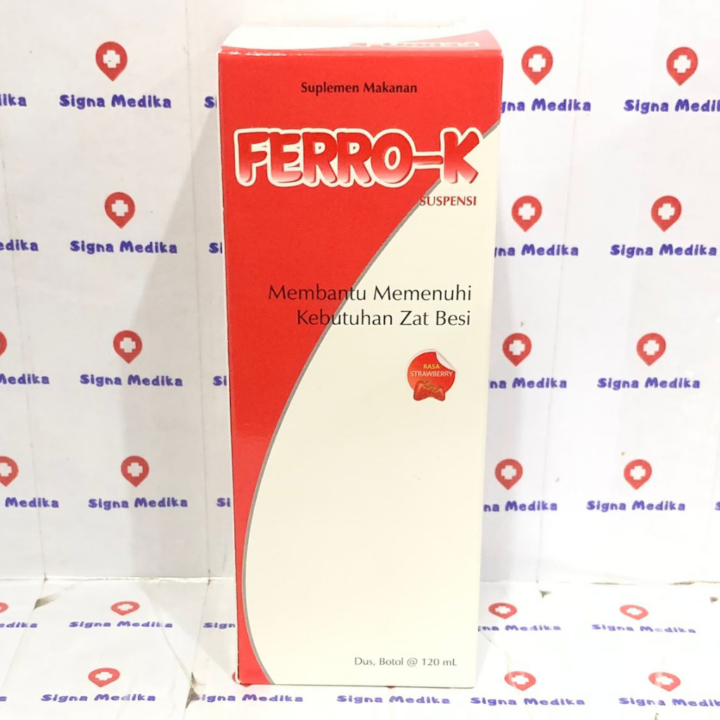 Jual Ferro K - Suplemen Zat Besi Anak Obat Anemia 120mL | Shopee Indonesia