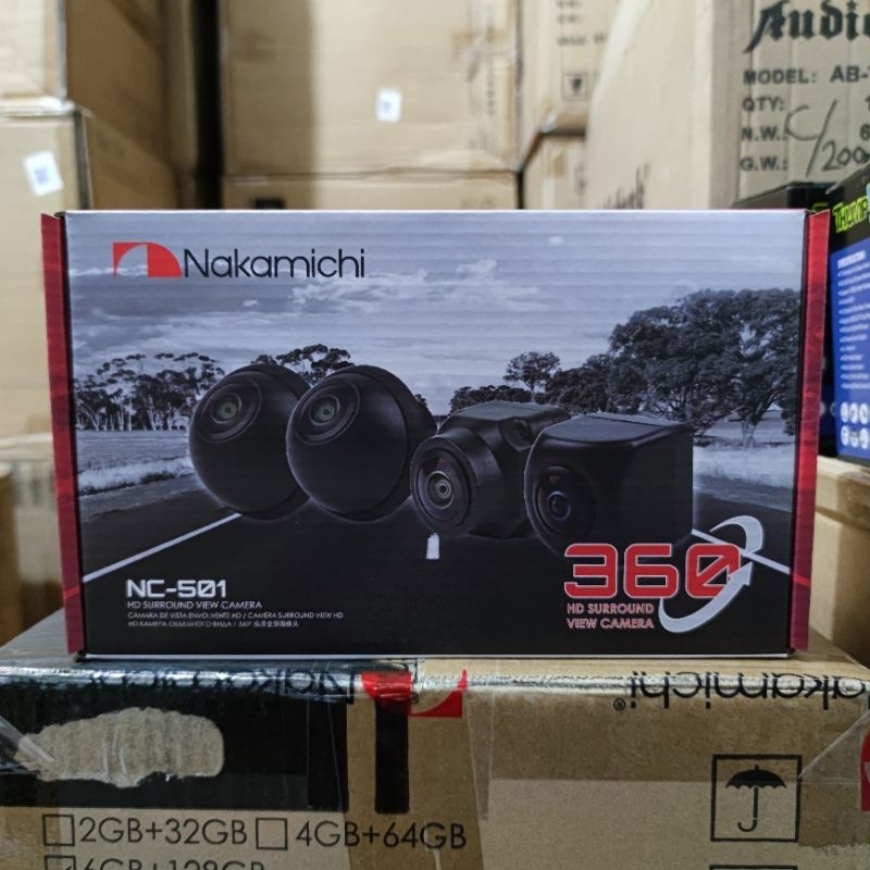 Jual KAMERA PARKIR 360 PANORAMIC NAKAMICHI NC-501 | Shopee Indonesia