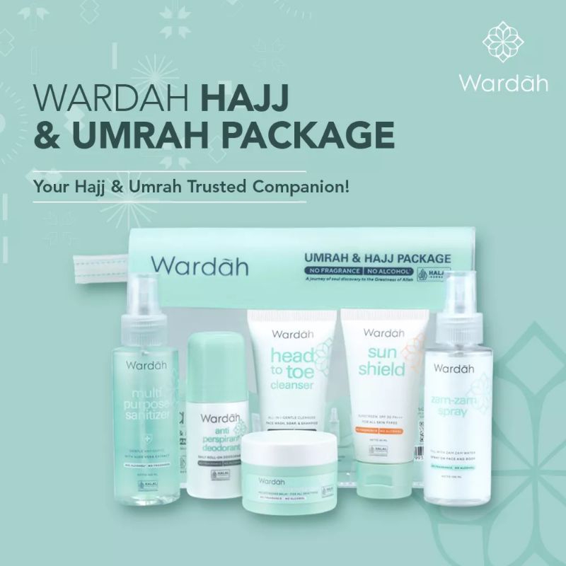 Jual Wardah Paket Haji Dan Umroh | WARDAH UMRAH & HAJJ PACKAGE ...