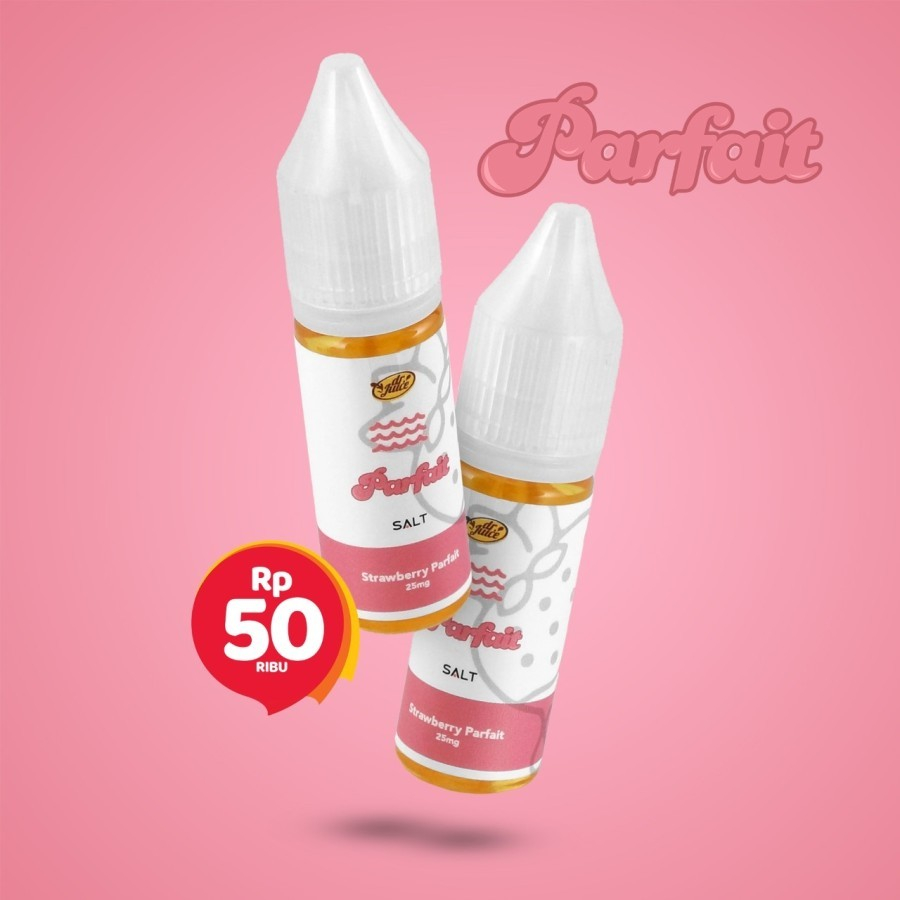 Jual Parfait 15ML 25MG 50MG 50/50 Cukai 2023 Strawberry Parfait by Dr ...