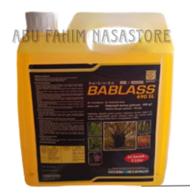 Jual HERBISIDA BABLASS 490 SL 5 LITER PENGENDALI GULMA | Shopee Indonesia