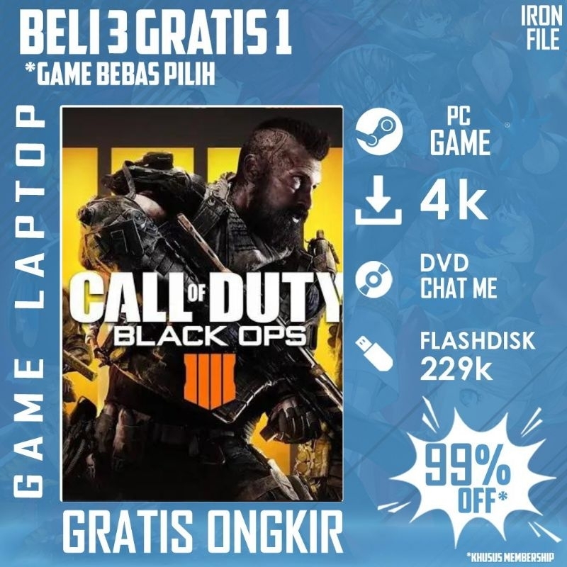 Jual CALL OF DUTY BLACK OPS 4 ( COD BO 4 ) GAME PC | Shopee Indonesia