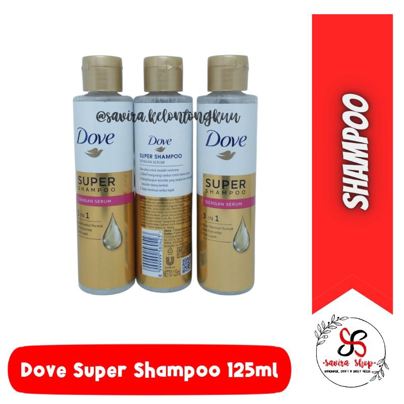 Jual Dove Super Shampoo 125ml | Shopee Indonesia
