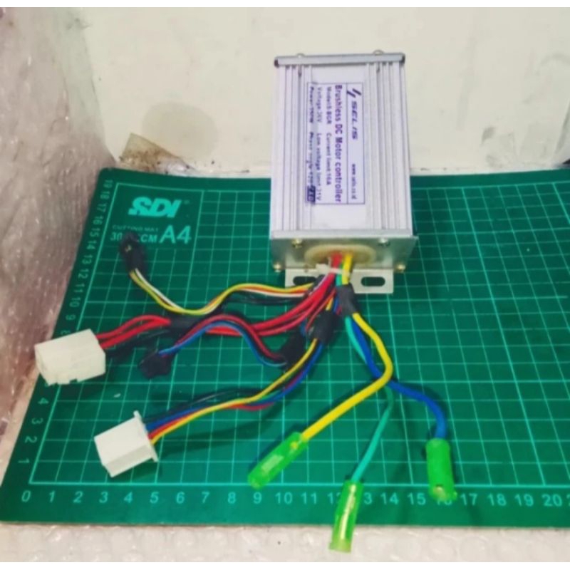Jual brushless motor dc controller selis 36V-350Wat , jual opreker ...