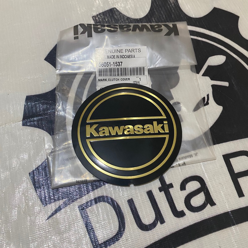Jual STIKER EMBLEM LOGO KAWASAKI BAK MAGNET DAN KOPLING KAWASAKI KAZE R ...