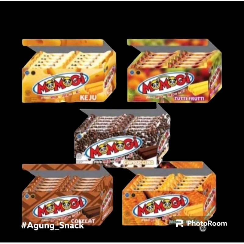Jual Momogi Varian Rasa 1Box Isi 20 bungkus @ 6gram | Shopee Indonesia