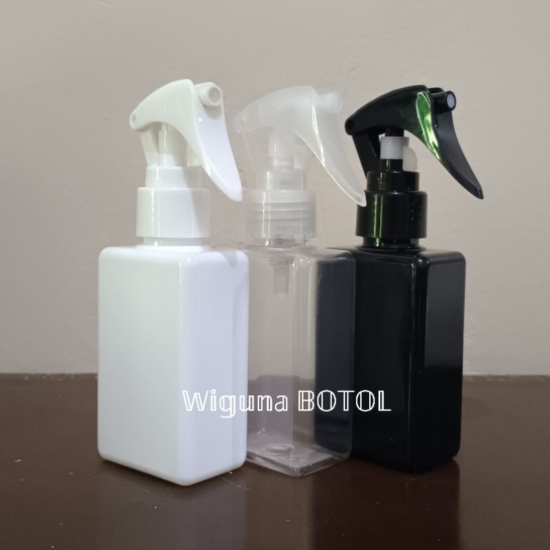 Jual Botol Spray Triger 100ml kotak / Botol Pet 100ml Kotak Tutup ... Jual Botol Spray Triger 100ml kotak / Botol Pet 100ml Kotak Tutup ...